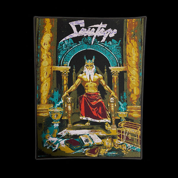 Hall Of The Mountain King Back Patch | Savatage Official Merch Store