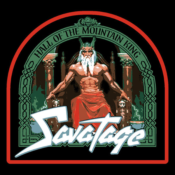 Hall Of The Mountain King (Shaped) Patch | Savatage Official Merch Store