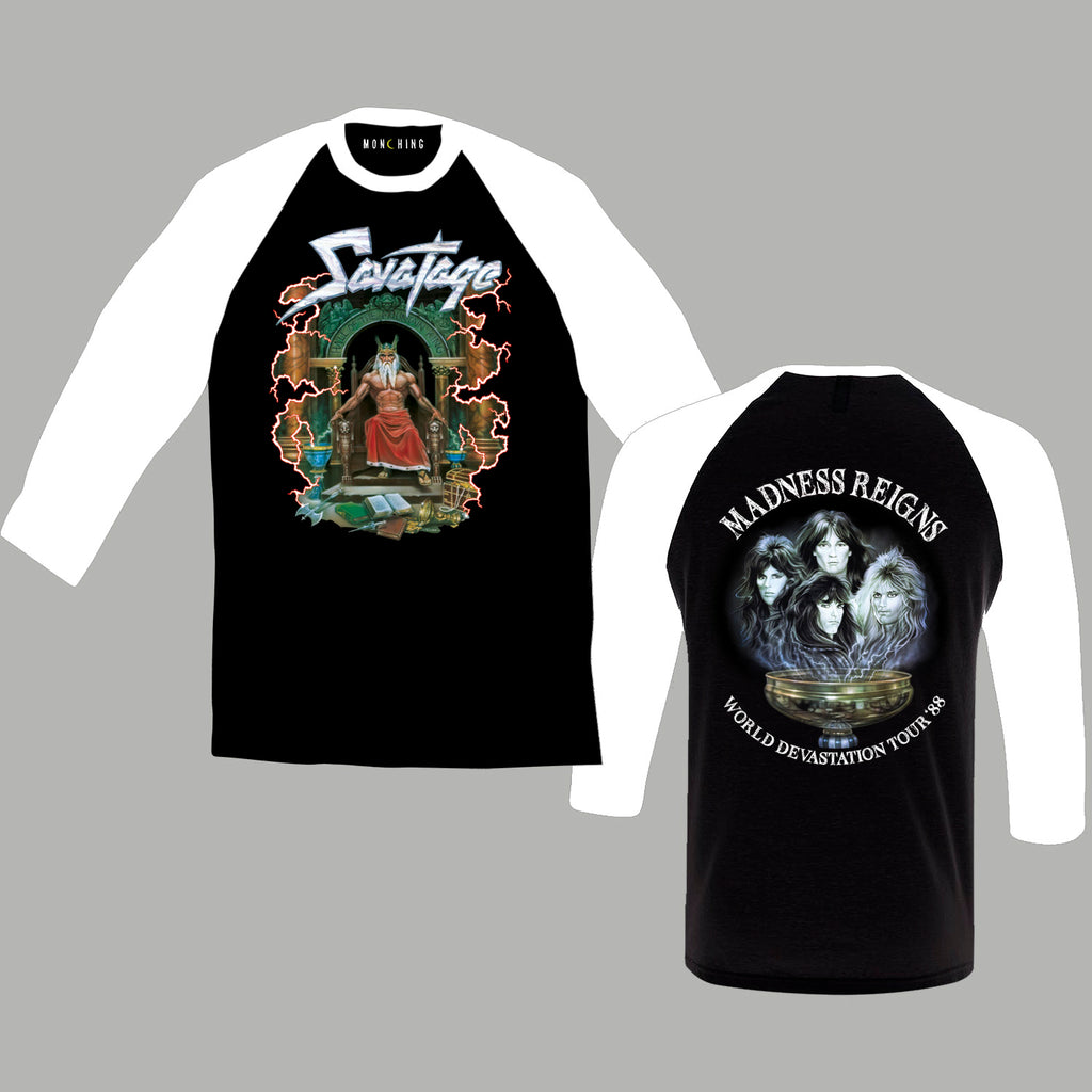 Savatage - HOTMK 3/4 Sleeve Raglan T-shirt | Savatage Official Merch Store